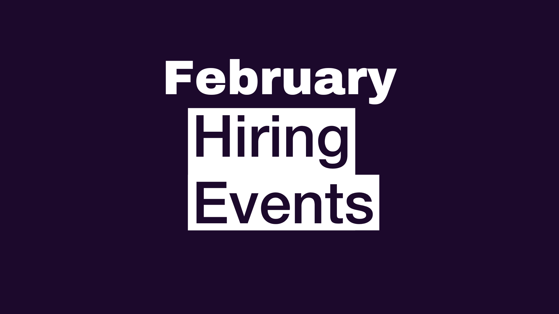 February Events: Hiring Events in Maryland Hospitals - JoinMdHealth